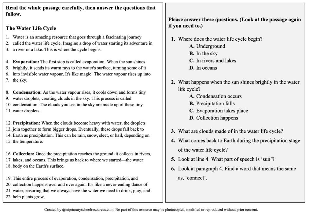 P6 - Literacy Booklet 2 | NI Primary School Resources